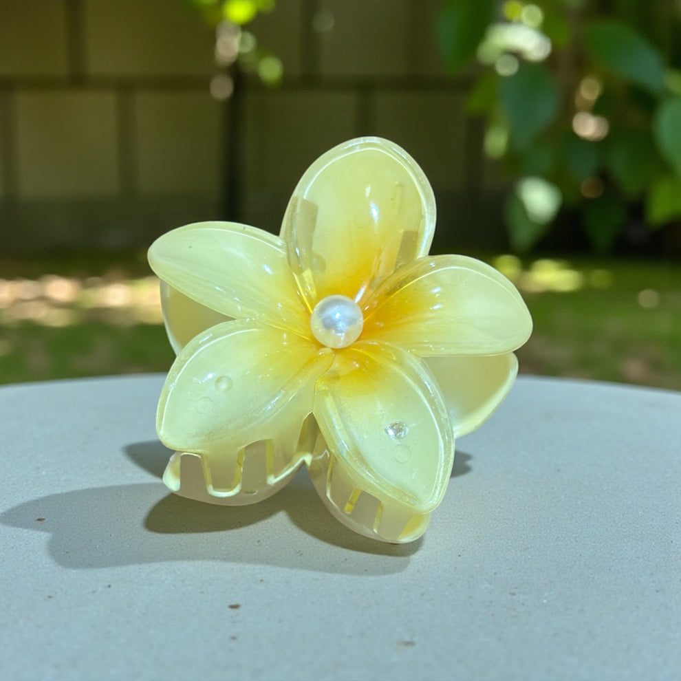 Flower Claw Clip – Nakshatra Jewelry